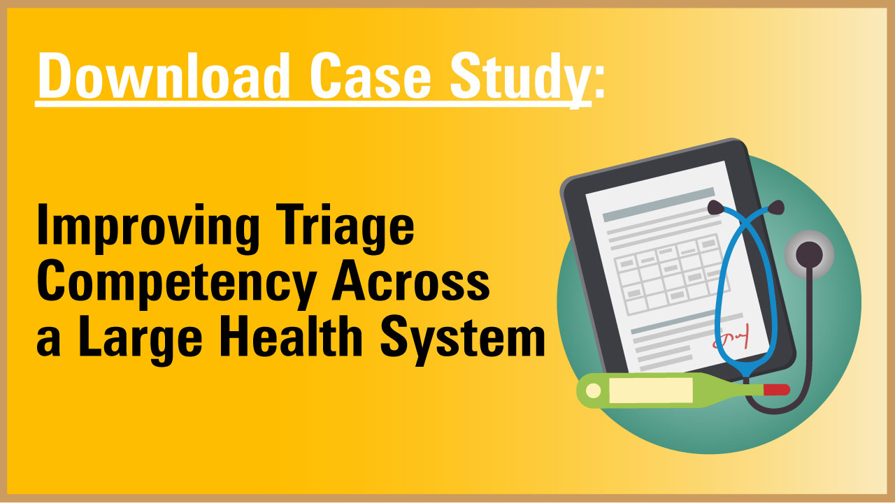 Triage Competency Checklist: Onboarding a New Nurse to Triage